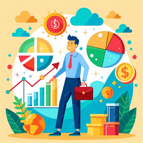 Impact Of Economic Indicators On Personal Finance Inflation Interest Rates And Gdp Vector