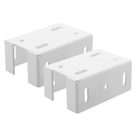 2pcs Wood Rail Brackets Heavy Duty Fence Brackets Deck Railing Bracket