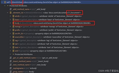 Oxml中创建ctdocument类baseoxmlelement Csdn博客