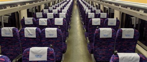 Second Class Seats In High Speed Trains Bullet Trains In China