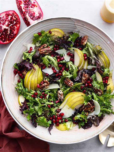 Pomegranate Salad With Parmesan Infoodita