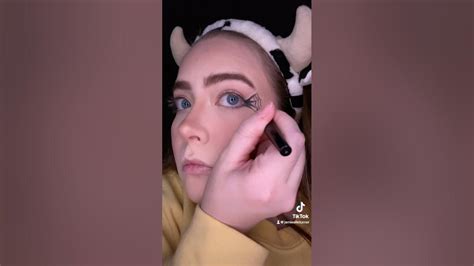 Asmr Halloween Makeup Look 🕷️🕸️ Asmr Makeup Asmrmakeup Halloween