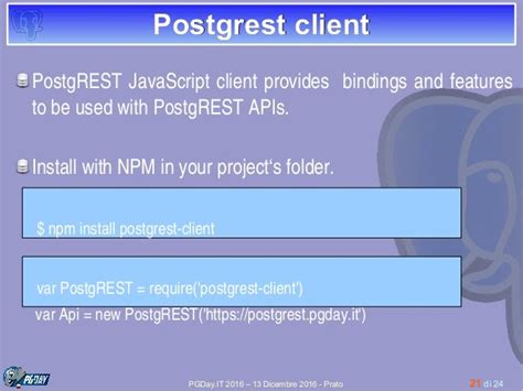 Postgrest The Rest Api For Postgresql Databases