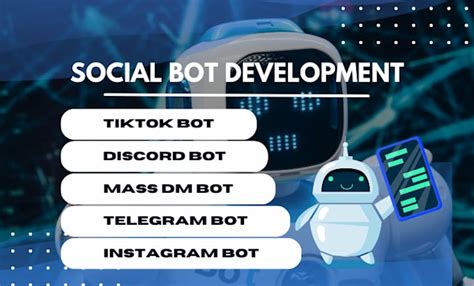Develop Tiktok Bot Instagram Api Bot Discord Bot By Hanbot Fiverr