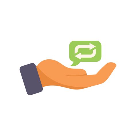 Keep Data Repost Icon Flat Vector Check Market Vector Art At Vecteezy