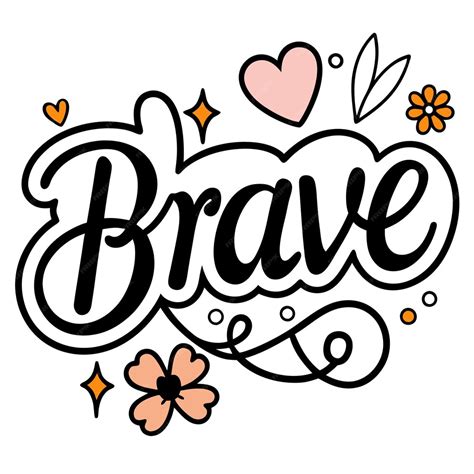 A Typography Design Of A Bold And Stylized Script Vector Illustration Premium Ai Generated Vector