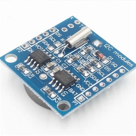 Buy DS1307 RTC I2C Module With AT24C32 Real Time Clock Without Battery Support Online Fast