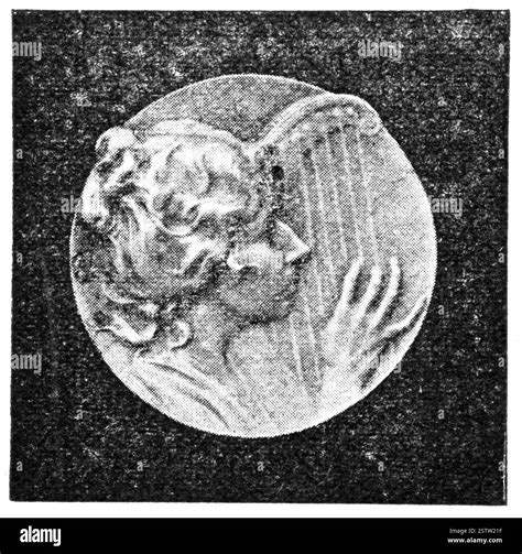 Brooch Musique By A French Sculptor Medalist Craftsman Alexandre