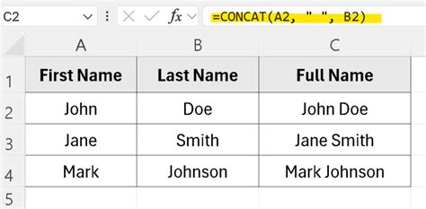 How To Combine Two Excel Columns A Step By Step Guide