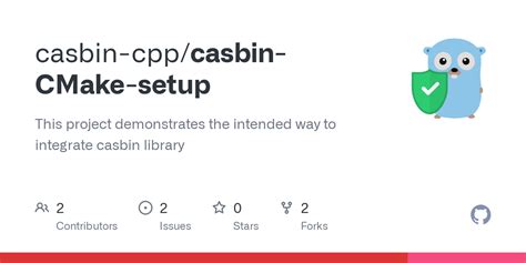 GitHub Casbin Cpp Casbin CMake Setup This Project Demonstrates The