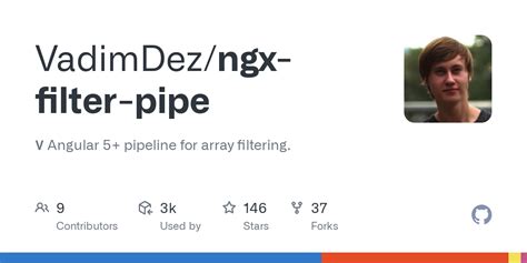 Github Vadimdezngx Filter Pipe 𝗩 Angular 5 Pipeline For Array Filtering