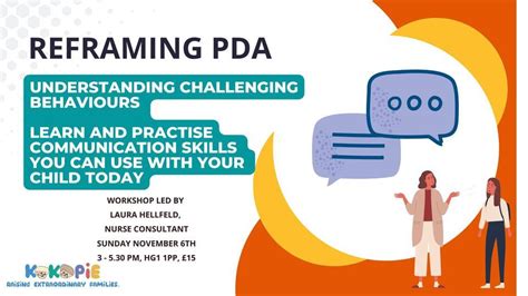 Now Full Reframing The Pda Profile Challenging Behaviour And Communication Skills Workshop