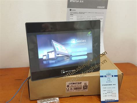 Cửa Hàng Vật Tư Tự Động Hóa Hcm Weinview Hmi Màn Hình Cảm ứng 7 Inch Tft Ethernet Mt8072ip
