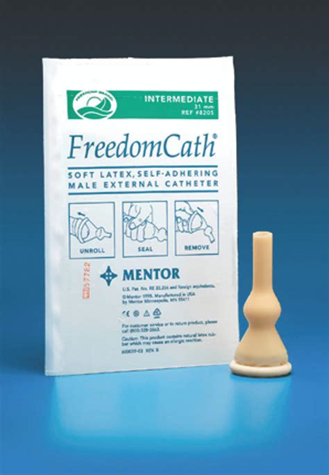 Freedom Male External Catheter Mentor Lg Each