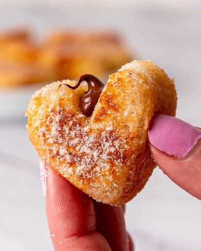 Valentines Day Nutella French Toast Bites Tumbex