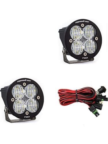 Baja Designs Squadron R Pro Wide Cornering Pair Led Light Pods Clear