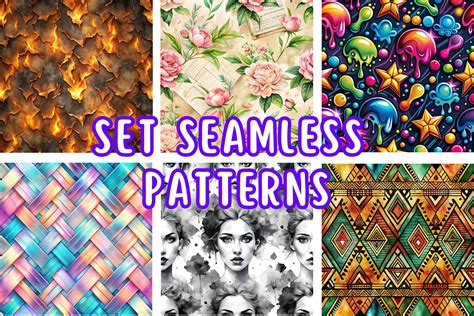 13 Seamless Patterns Digital Art Graphic By Artsprio · Creative Fabrica