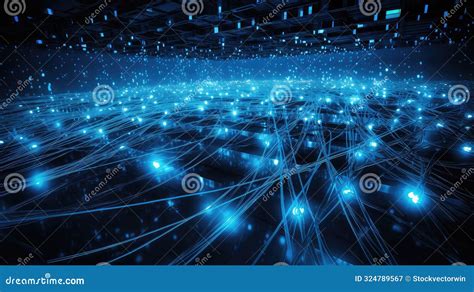 Switch Data Center Light Stock Illustration Illustration Of