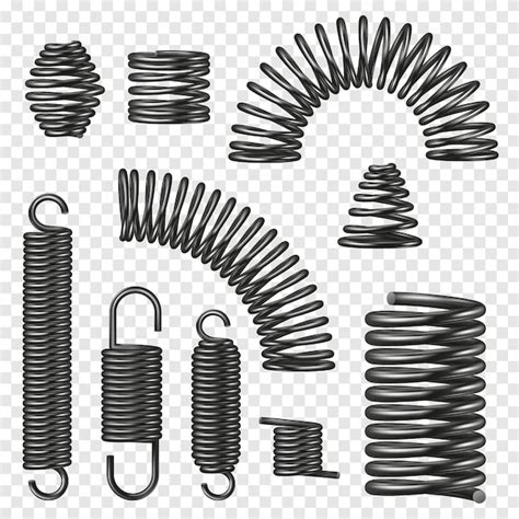 Metal Spring Drawing At Archie Cowley Blog