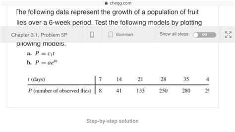Solved A Chegg First Course In Mathematical Modeling Chegg