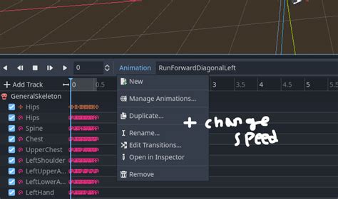 Ability To Change Speed Of Each Animation In AnimationPlayer And In