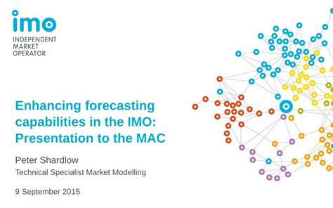 Pdf Enhancing Forecasting Capabilities In The Imo Presentation To