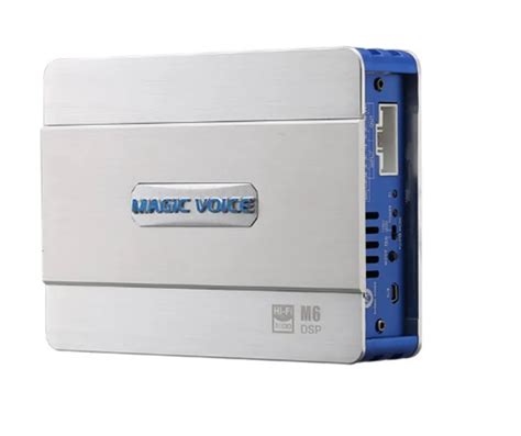 Car Digital Sound Processor Audio Channel DSP Processor With Band Equalize With Amplifier