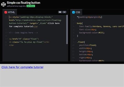 11 Css Floating Action Buttons Webtopic