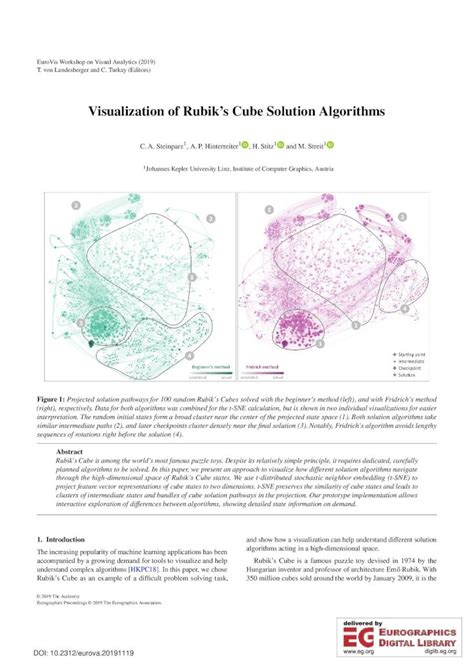 pdf visualization of rubik s cube solution algorithms€¦ · 19 11 2019