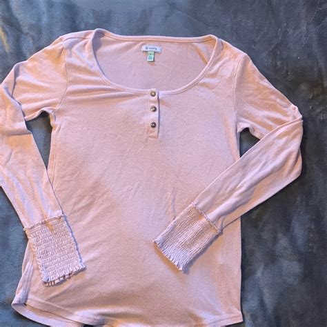 Susina Tops Susana Long Sleeve Light Shirt In A Small Poshmark