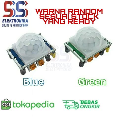 Jual Free Ongkir Hc Sr501 Infrared Pir Sensor Motion Pyroelectric Modul