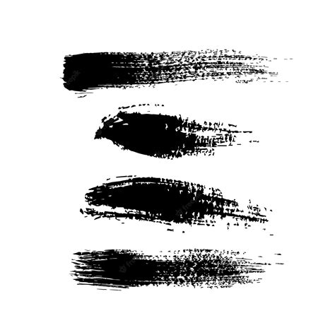 Premium Vector Brush Pattern Vector Design