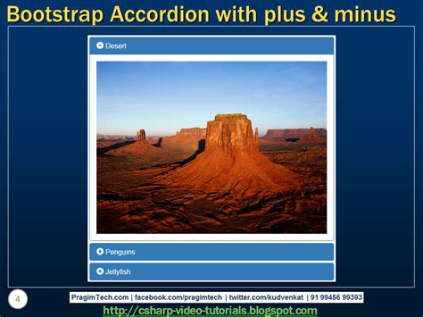 Sql Server Net And C Video Tutorial Bootstrap Accordion With Arrows