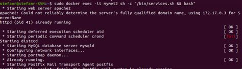 INSTALL AND USE OF DOCKER