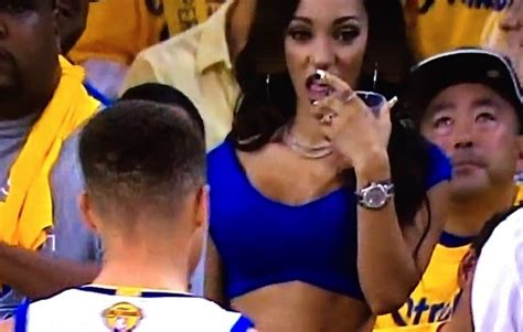 Female Warriors Fan Goes Viral For Checking Out Steph Curry Photos Blacksportsonline