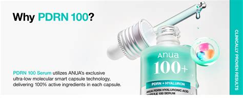 Anua Pdrn Hyaluronic Acid Capsule 100 Serum Radiant Face Serum
