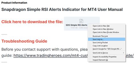 Adding And Saving Multiple Levels On The Trading Heroes Simple Rsi Alert Indicator Snapdragon
