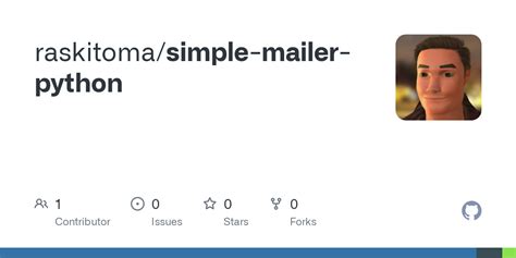Github Raskitomasimple Mailer Python