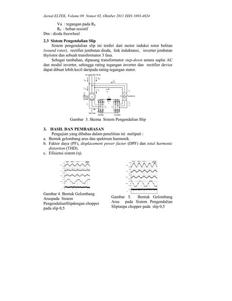 Sistem Pengaturan Kecepatan Motor Induksi Rotor Belitan Pdf
