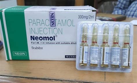 Paracetamol Injection For Clinical Hospital Personal Grade Medicine Grade At Rs 20 In