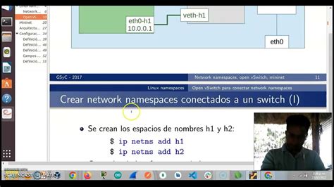 Openvswitch Configuracion Namespace 2 Youtube