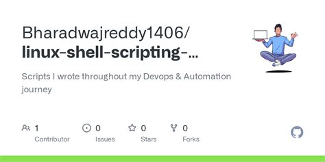 Github Bharadwajreddy Linux Shell Scripting Basics Scripts I