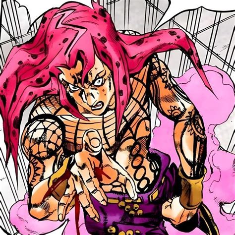Stand Proud Jojo Giorno Posing With His Stand Giorno Giovanna Quotes Jojos Bizarre