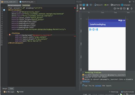 How To Refresh Preview On Android Studio 2 2 Stack Overflow