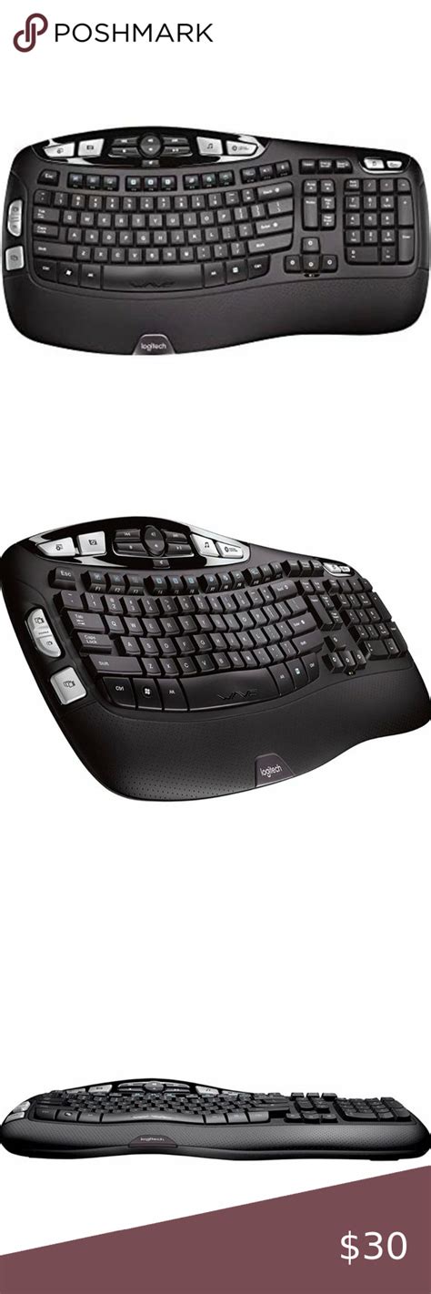 Logitech Wireless Ergonomic Keyboard K350 With Unifying Wireless Technology Logitech Wireless
