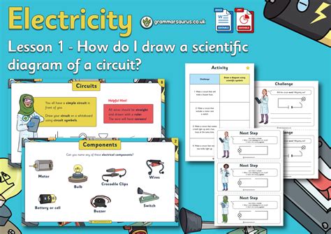 Year 6 Science Electricity How Do I Draw A Scientific Diagram Of A Circuit Lesson 1