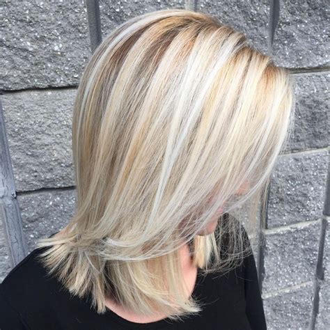 Shoulder Length Blonde Hairstyle Shoulder Length Hair Blonde Mid