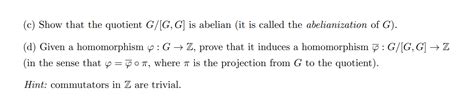Solved Exercise Given A Group G And A Subset S CG Chegg Com