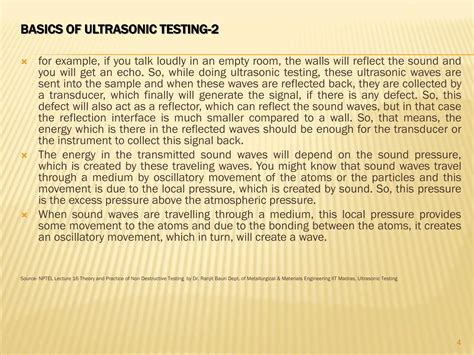 Basic Of Ultrasonic Testing Part 2 By Rohit Sahu PPT