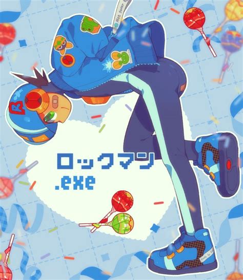 Tango Dream Megaman Exe Mega Man Series Mega Man Battle Network Series Highres Babe